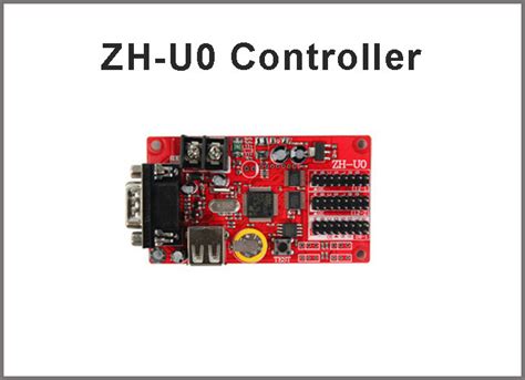 5v Zh U0 Controller Led Card Rs232 Usb Port Led Display Modle Programmable Control Cards