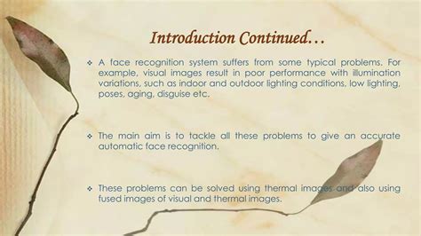 Thermal Infrared Face Recognition Pdf