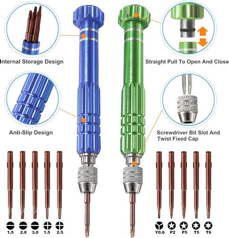 Buy Vsinsoul 13 In 1 Glasses Screwdriver Eyeglass Repair Kit With 10