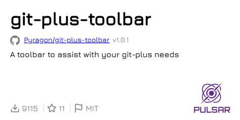 Git Plus Toolbar