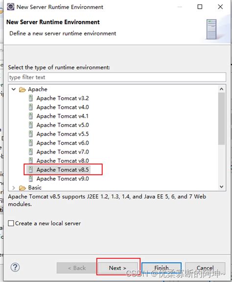 Eclipse配置tomcat服务器 Csdn博客