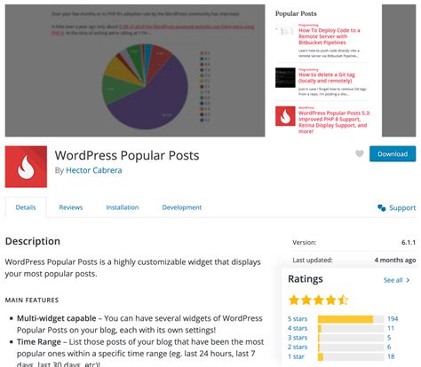 how to find and display your most popular wordpress posts
