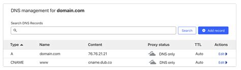 Using Cloudflare Domains With Dub Dub