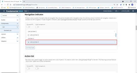 Accessibilitytestingstandard Listcore · Issue 6221 · Sapfundamental Ngx · Github