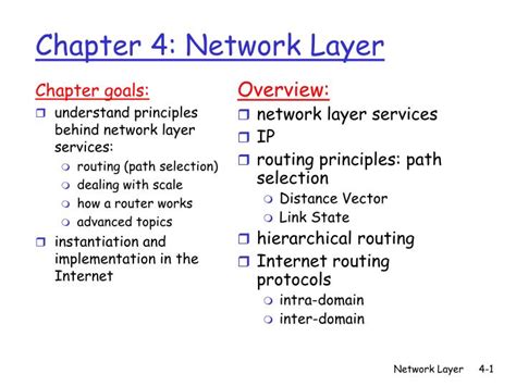 Ppt Chapter 4 Network Layer Powerpoint Presentation Free Download