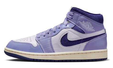 Air Jordan 1 Mid Purple Chenille Where To Buy Dz3745 500