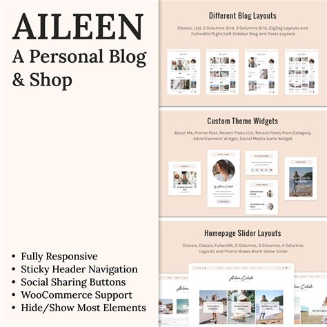 Sharlene A Personal Blog Theme Masterbundles