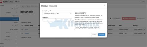 Rescue Openstack Instance Using Systemrescue Image