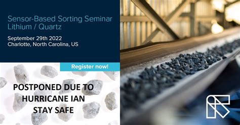 Tomra Mining On Linkedin Tomra Sensorbasedsorting Oresorting