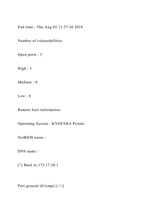Lab 5 Nessus Vulnerability Scan Report © 2015 By Jone Docx