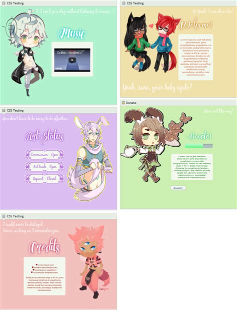 So Colorful Profile Design And Coding By Uszatyarbuz On Deviantart