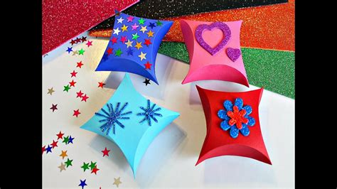 Оригами Коробочка для подарка Поделки из бумаги своими руками Я рукодельница