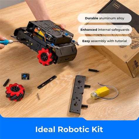 Makeblock Mbot Mega Coding Robot Kit Con Ruedas Mecanum Aplicación