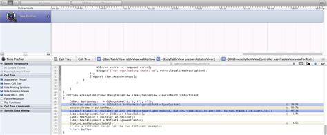 Ios Why The Performance Lag Is Reported In The Following Code