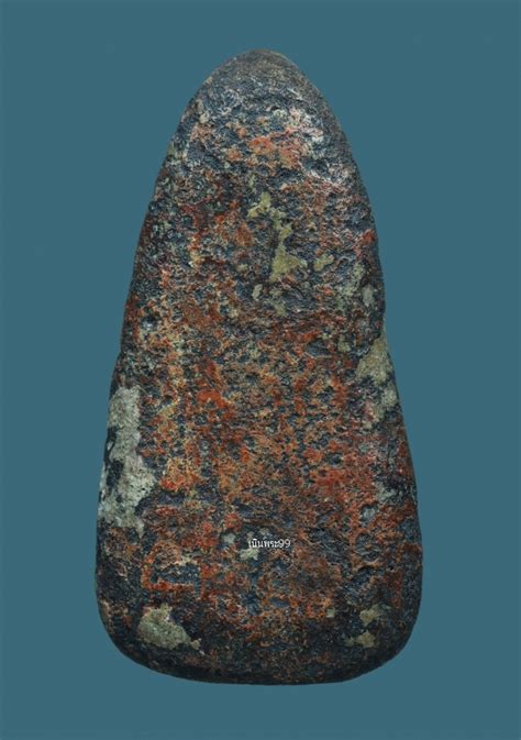 พระรอดหนองมน สนิมแดง ลพบุรี เนื้อชินตะกั่วสนิมแดง เนินพระ99