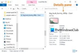 How To Show Details Pane In File Explorer In Windows