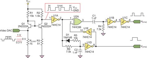 Vga To Component Schematic