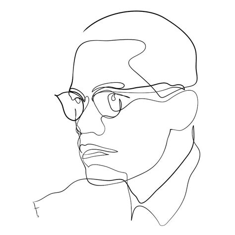 How To Draw Malcolm X