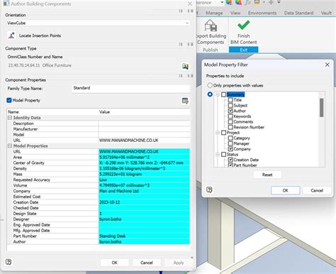 How To Export Autodesk Inventor Files Out To Bim Content Man And Machine