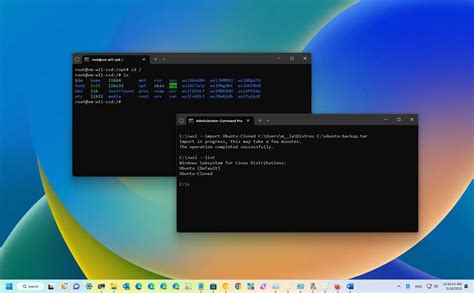 How To Clone Wsl Distro On Windows 11 Pureinfotech