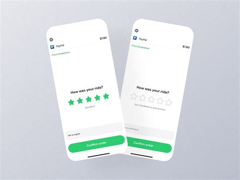 Rating Mobile App Ui By Ui Ants On Dribbble
