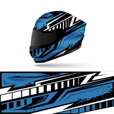 레이싱 헬멧 디자인 벡터 편집 가능 프리미엄 벡터
