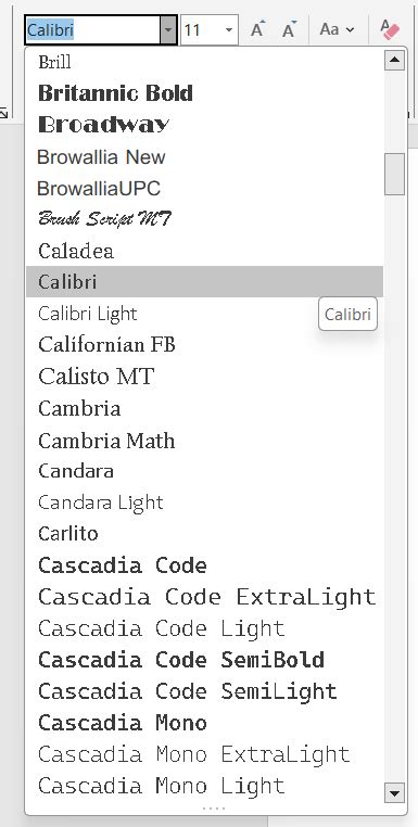 Fixed Not All Fonts Show Up When I Go To Open An Installed Font