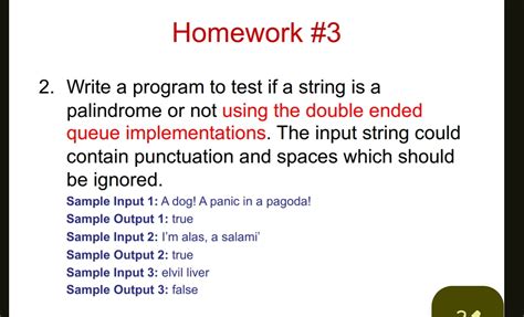 Solved Homework 3write A Program To Test If A String Is
