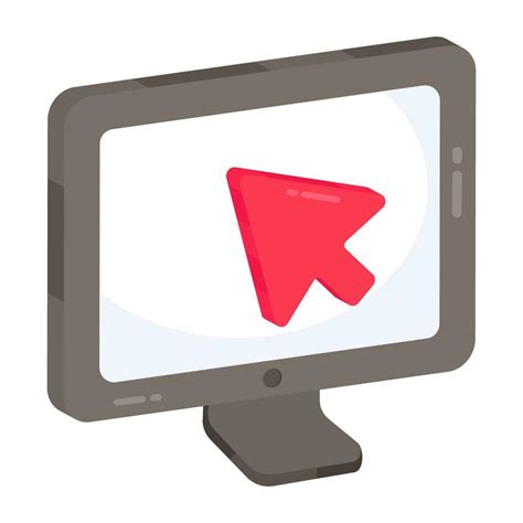 An Icon Design Of Cursor Arrow Vector Art At Vecteezy