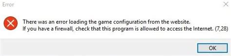 How To Fix The Error `there Was An Error Loading The Game