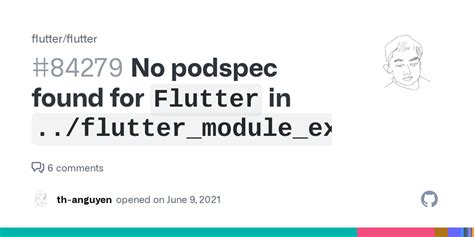 No Podspec Found For `flutter` In `fluttermoduleexampleiosflutterengine` · Issue 84279
