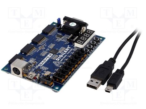 Basys2 Spartan 3e Fpga Board Digilent Datasheet Pdf And Technical Specs