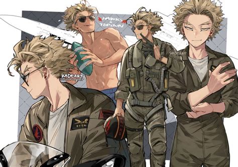 Hawks Boku No Hero Academia And 2 More Drawn By Kadeart Danbooru