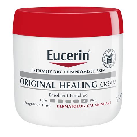 Eucerin Original Healing Rich Cream, 16 OZ - Walmart.com - Walmart.com