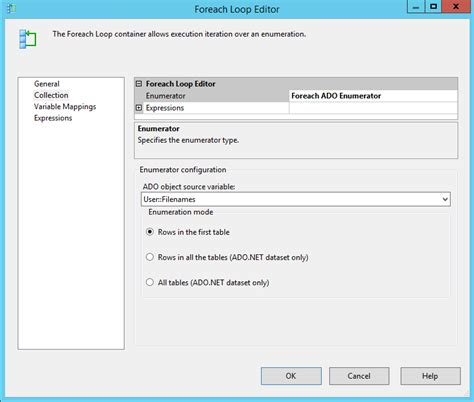 Ssis Move Only The Files Names Returned In Sql Command Stack Overflow