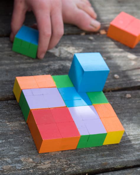 Craft Knife A DIY Binomial Cube Trinomial Cube Manipulative