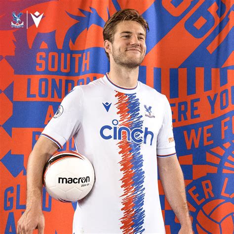 Crystal Palace 2022 23 Macron Away Kit