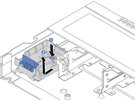 Remove The Raid Flash Power Module On The Chassis Thinksystem Sr630v2 Lenovo Docs