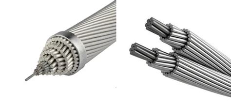Overhead Acsr Astm B232 Electric Transmission Lines Aluminum Conductor