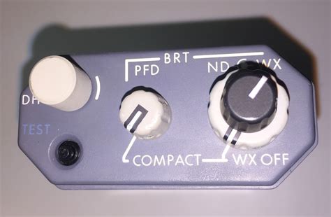 Main Instrument Panel Display Brightness Control Panel Glb Flight Products