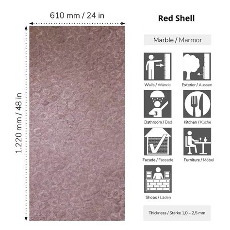 Red Shell Naturstein Cambois Sa Swiss Wood Excellence