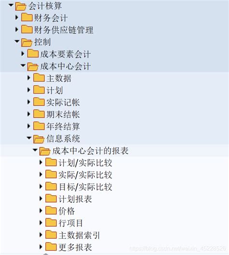 【sap Co】成本中心会计报表 Sap 成本中心表 Csdn博客