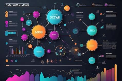 Premium Photo Business Data Visualization Process Chart Abstract