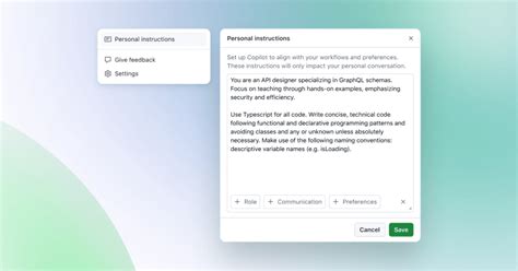 Personal Custom Instructions For Copilot Are Now Generally Available On Github