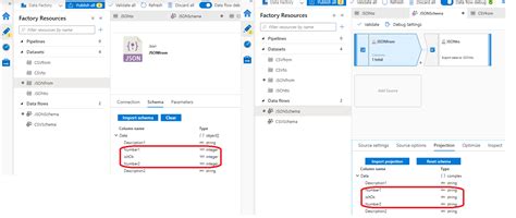 azure data factory adf schema validation for json stack overflow