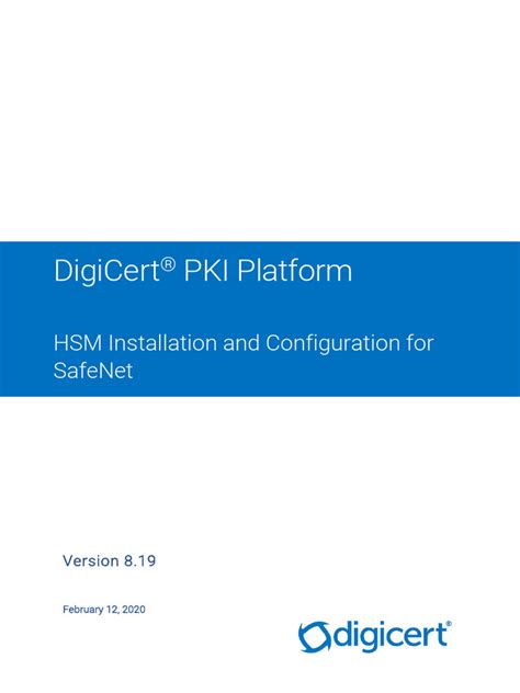 Hsm Installation And Configuration For Safenet Pdf Login Password