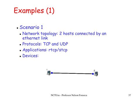 Ppt Simulation And Emulation With Nctuns Powerpoint Presentation