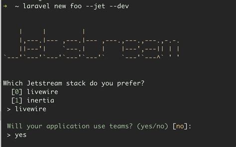 Laravel Installer Now Includes Support For Jetstream Laravel News
