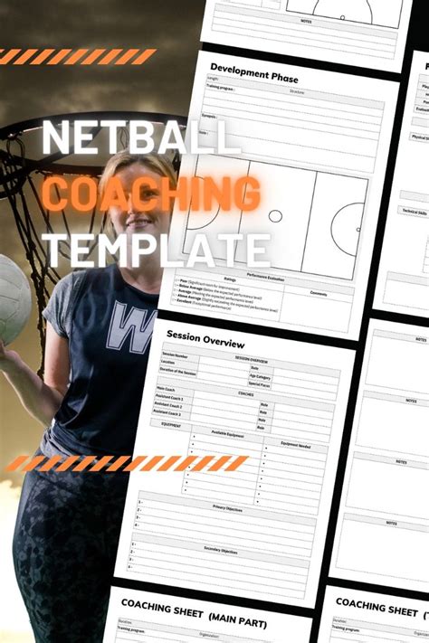 Netball Coaching Template Netball Practice Plan Netball Game Day Strategy Netball Player